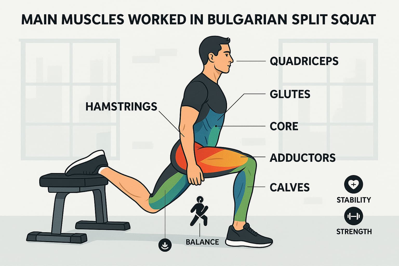 How to Do a Bulgarian Split Squat: Proper Form, Benefits & Tips