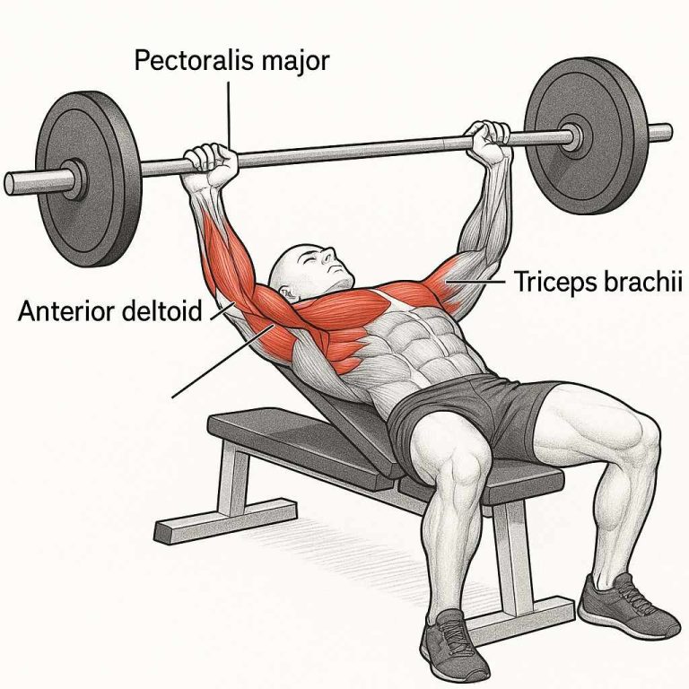 Wide Grip Bench Press: Ultimate Guide to Bigger Chest, Muscles Worked & Top Benefits