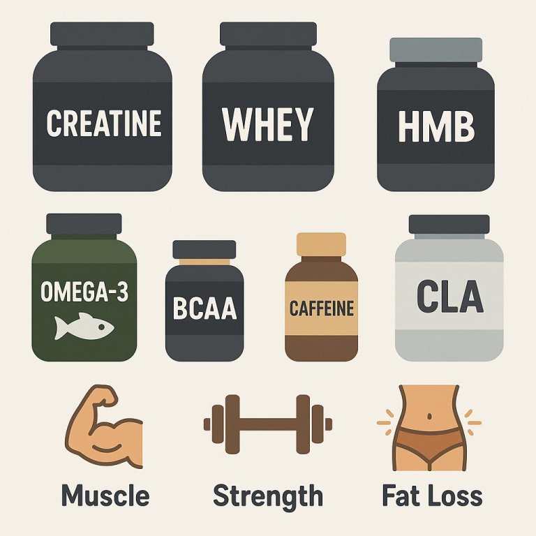 Best Bodybuilding Supplements 2025: Science-Backed & Trainer Approved