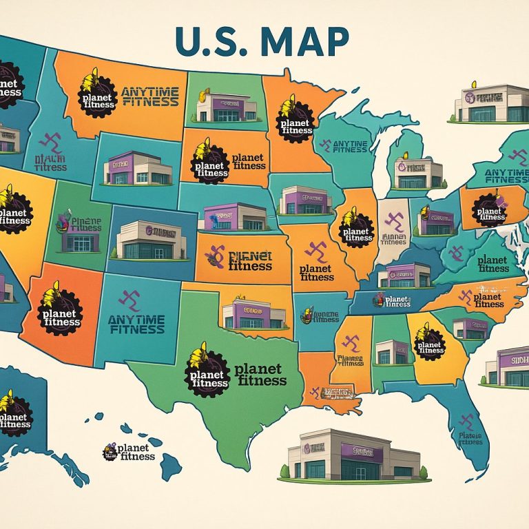 Which Gym Has Locations in Every State? The Best Nationwide Gyms