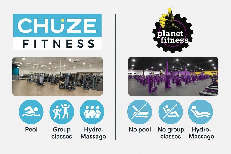 Chuze Fitness vs Planet Fitness: Which Gym Is Better?