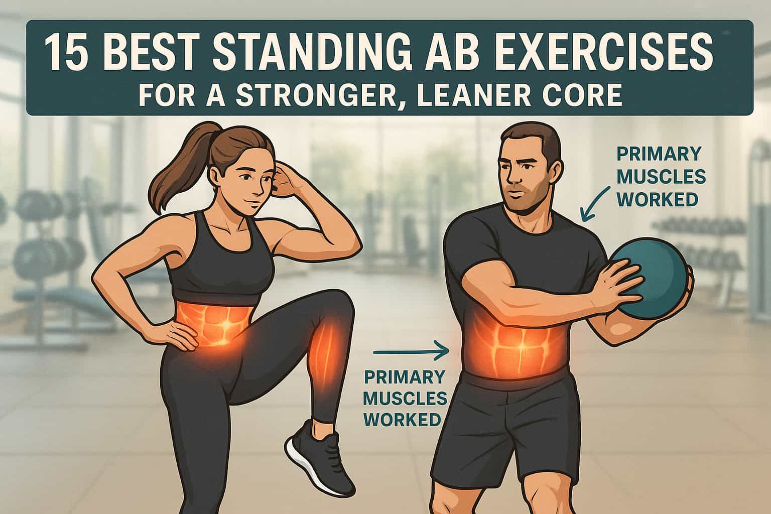 15 Best Standing Ab Exercises for a Stronger, Leaner Core