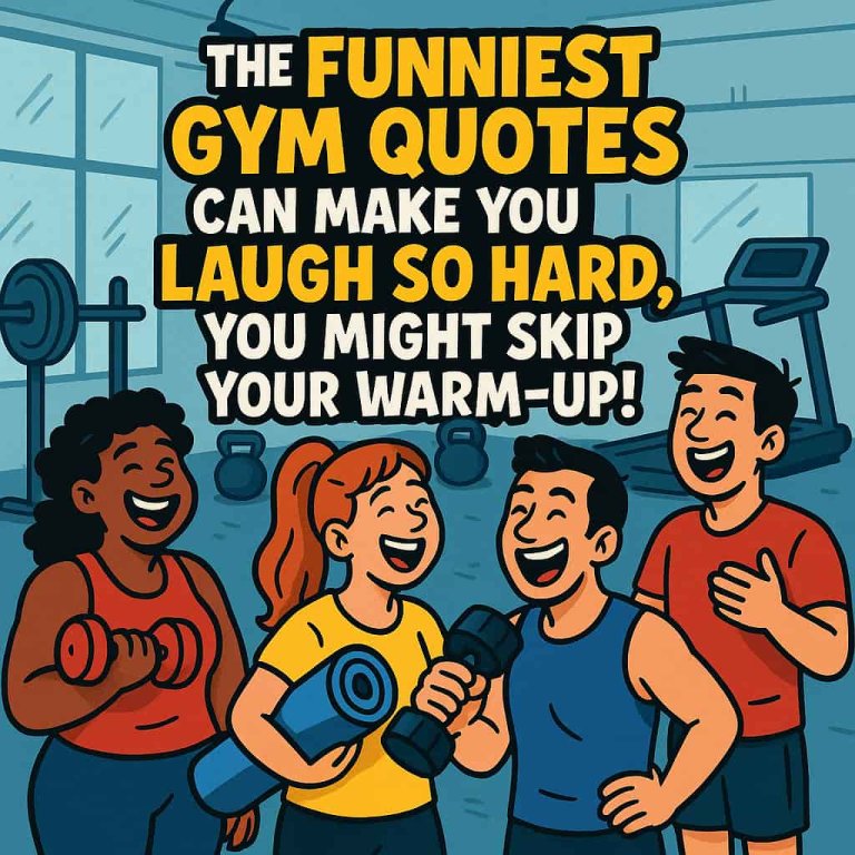 300 Funny Gym Quotes That Will Make You Skip Warm-Up
