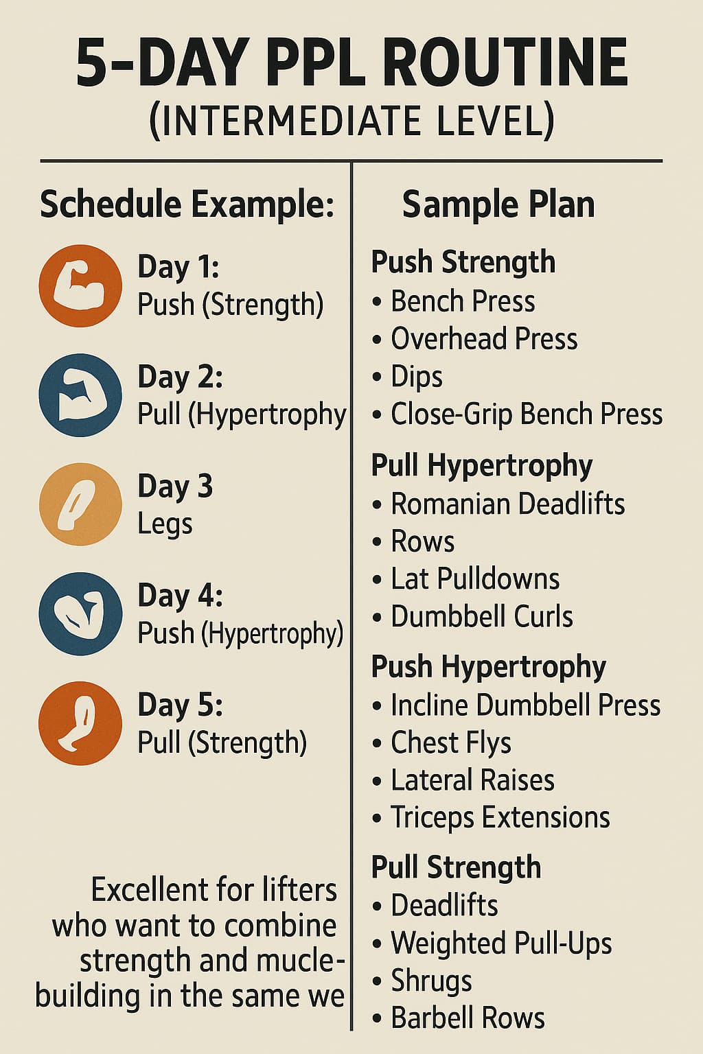 PPL Workout Routine: Best 3, 5 & 6-Day Splits for Muscle Growth