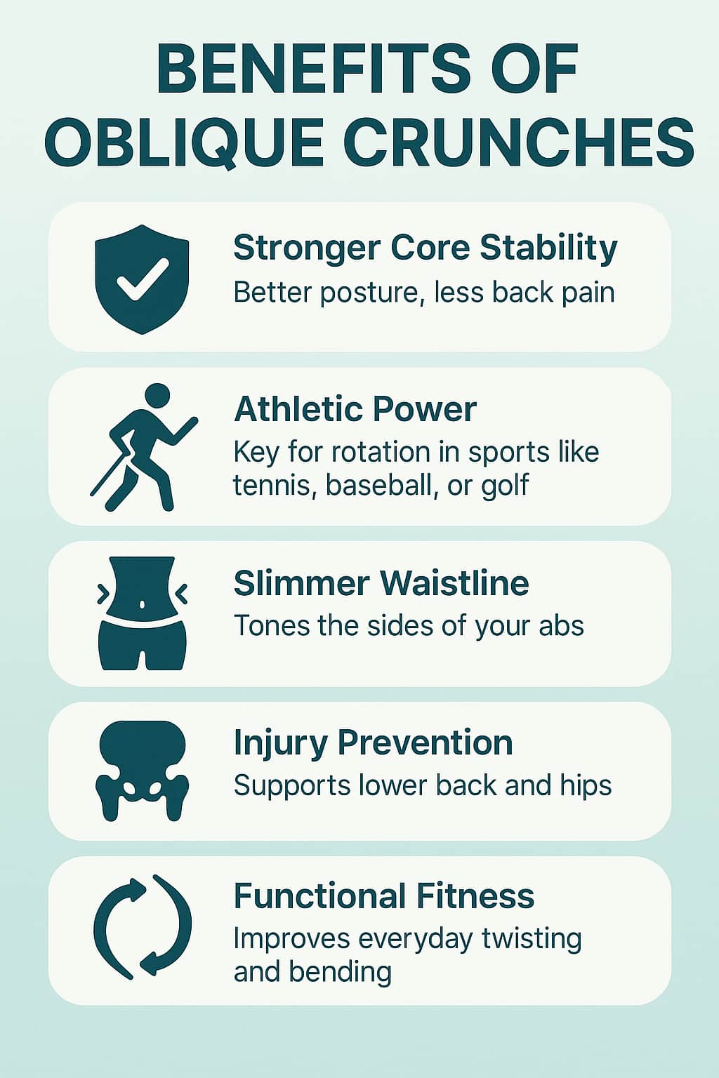 Oblique Crunches: 5 Quick Moves to Sculpt Your Core