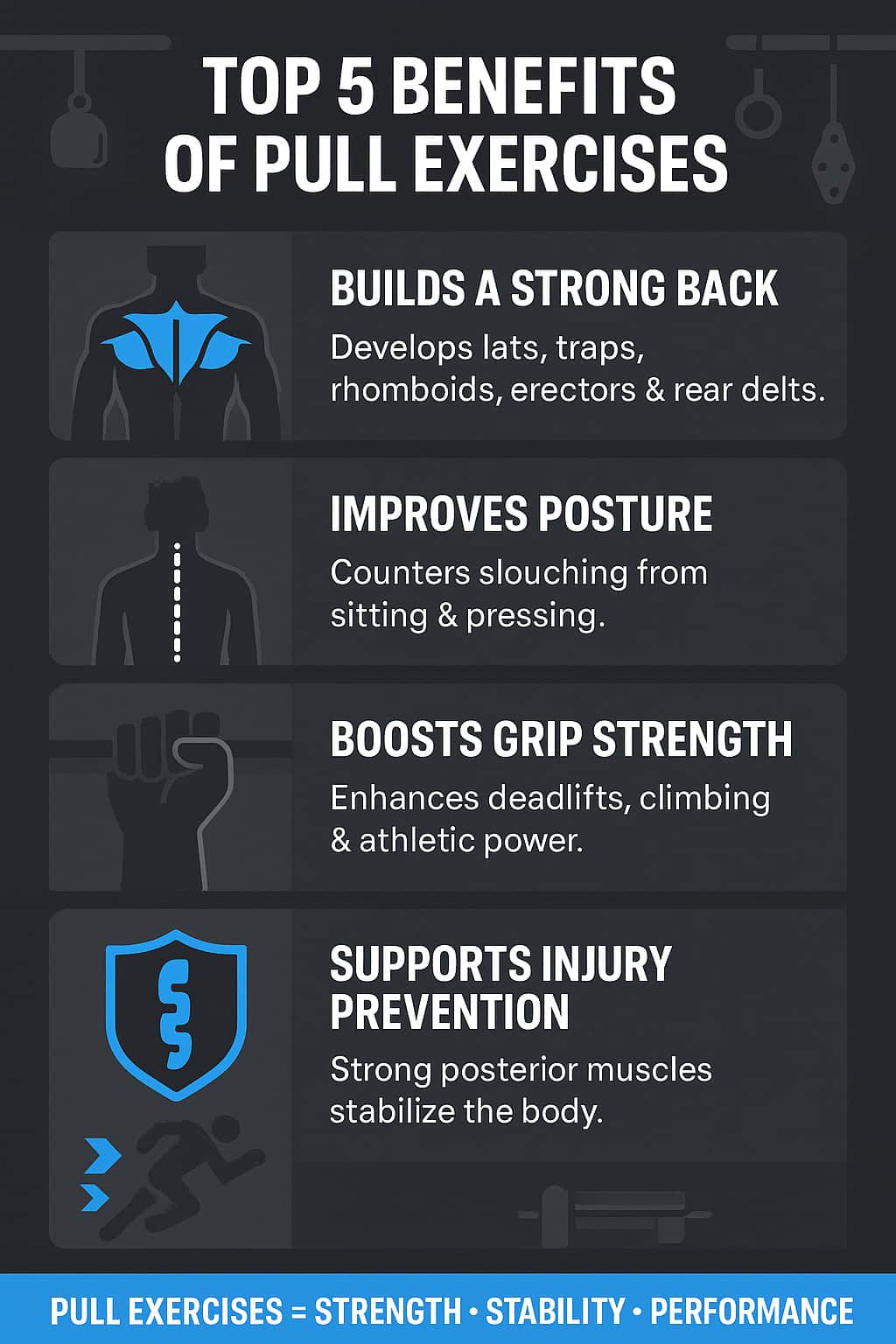 The 15 Best Pull Exercises for Strength (Science-Backed Results)