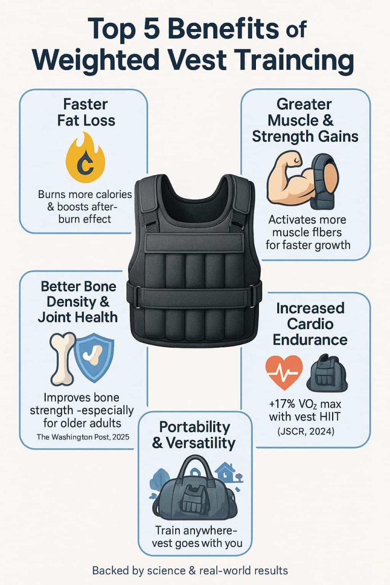 15 Best Weighted Vest Workouts for Strength and Fat Loss
