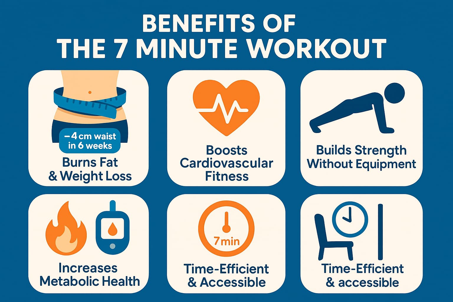 7 Minute Workout to Burn Fat Fast—No Gym Needed