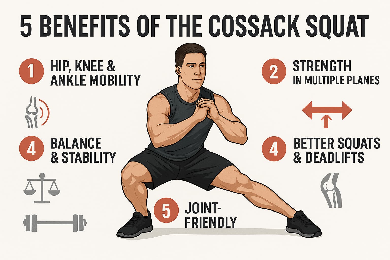 Forget Lunges—Try the Cossack Squat for Power and Flexibility