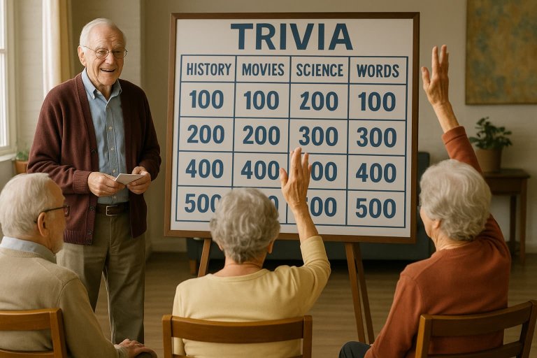 Trivia Games for Seniors: Fun, Memory-Boosting & Easy to Play