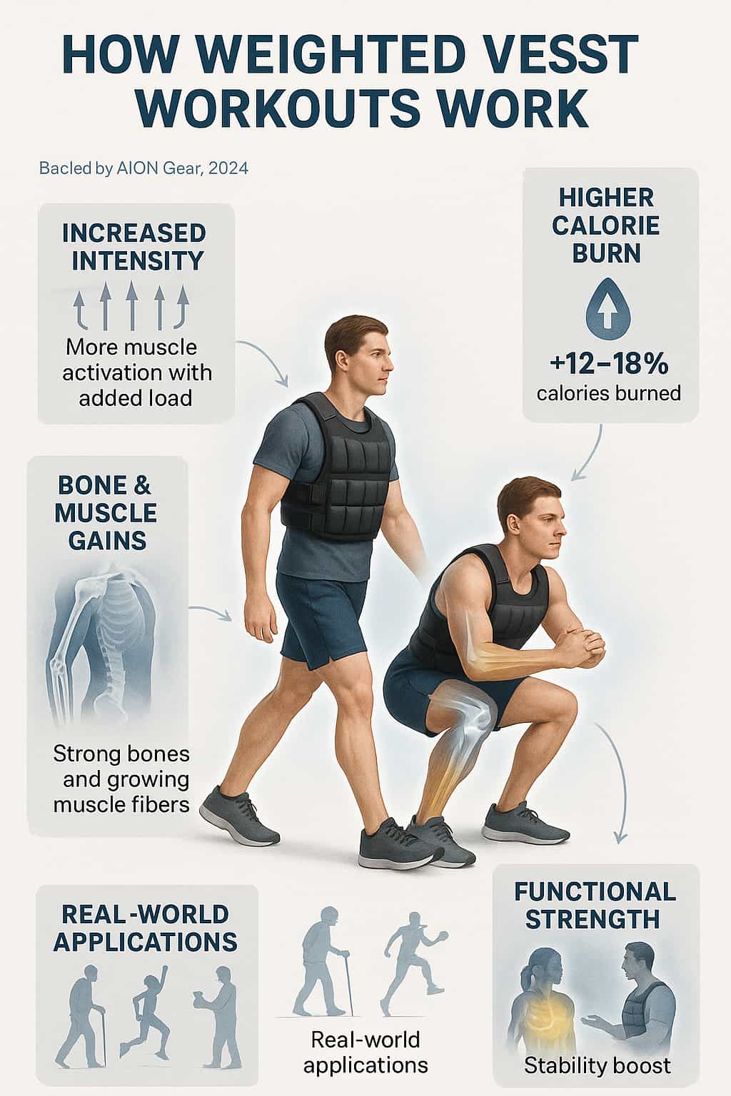 15 Best Weighted Vest Workouts for Strength and Fat Loss