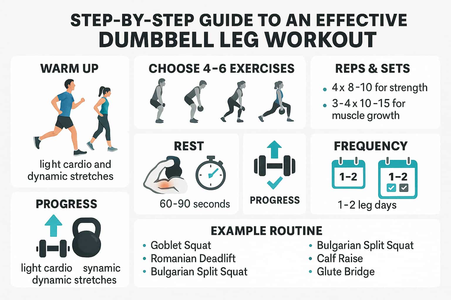 15 Best Dumbbell Leg Exercises Backed by Science and Trainers