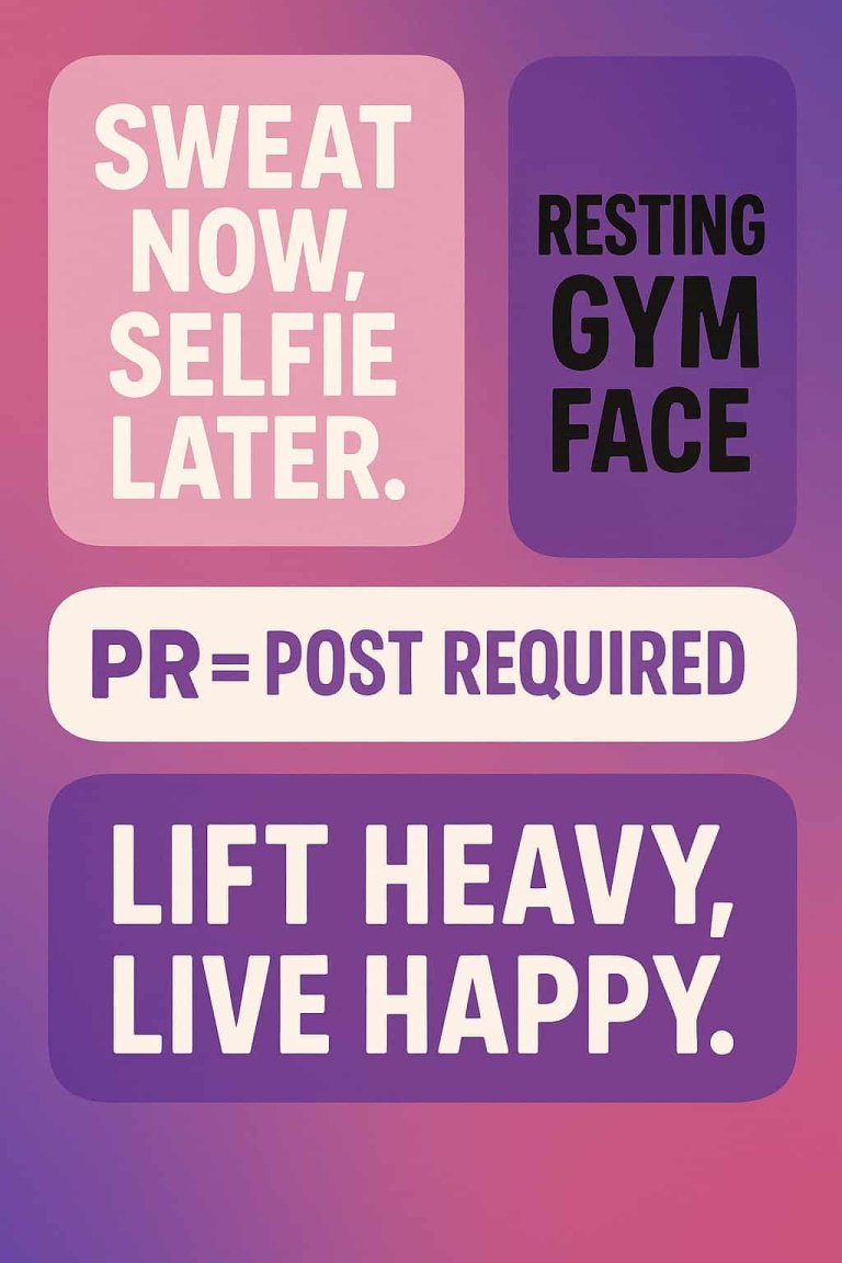 300 Funny Gym Quotes That Will Make You Skip Warm-Up