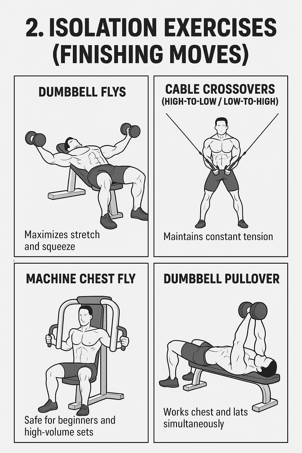 Chest Workout Routine: Best Exercises & Programs for Growth