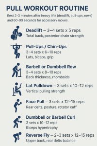 Pull Workout Routine: Build a Stronger Back and Bigger Biceps Fast