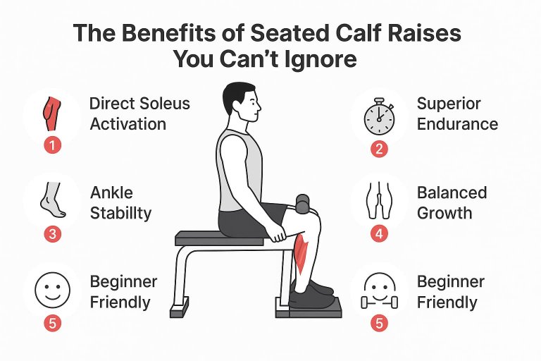 Why Seated Calf Raises Are Essential for Full Calf Development