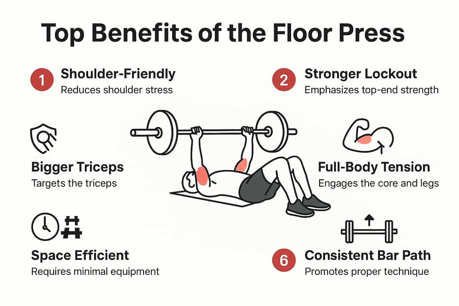 Floor Press Benefits: Train Smarter for Strength & Size
