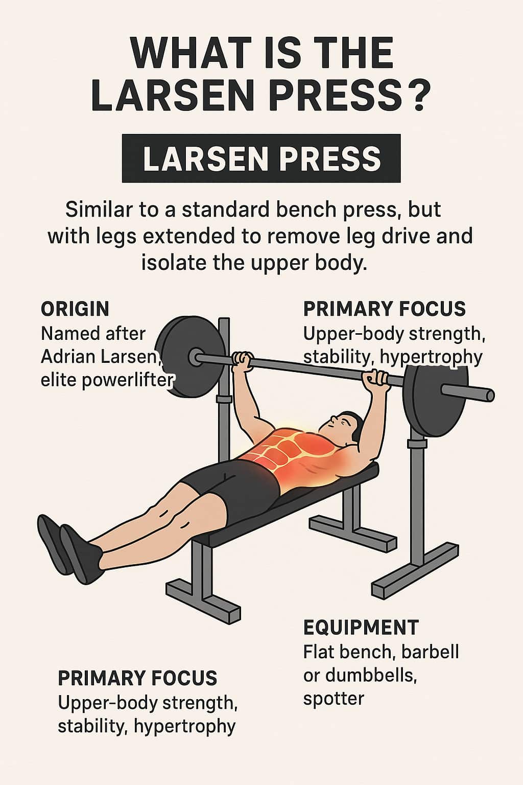 Larsen Press: 5 Surprising Bench-Press Hacks You Need to Try