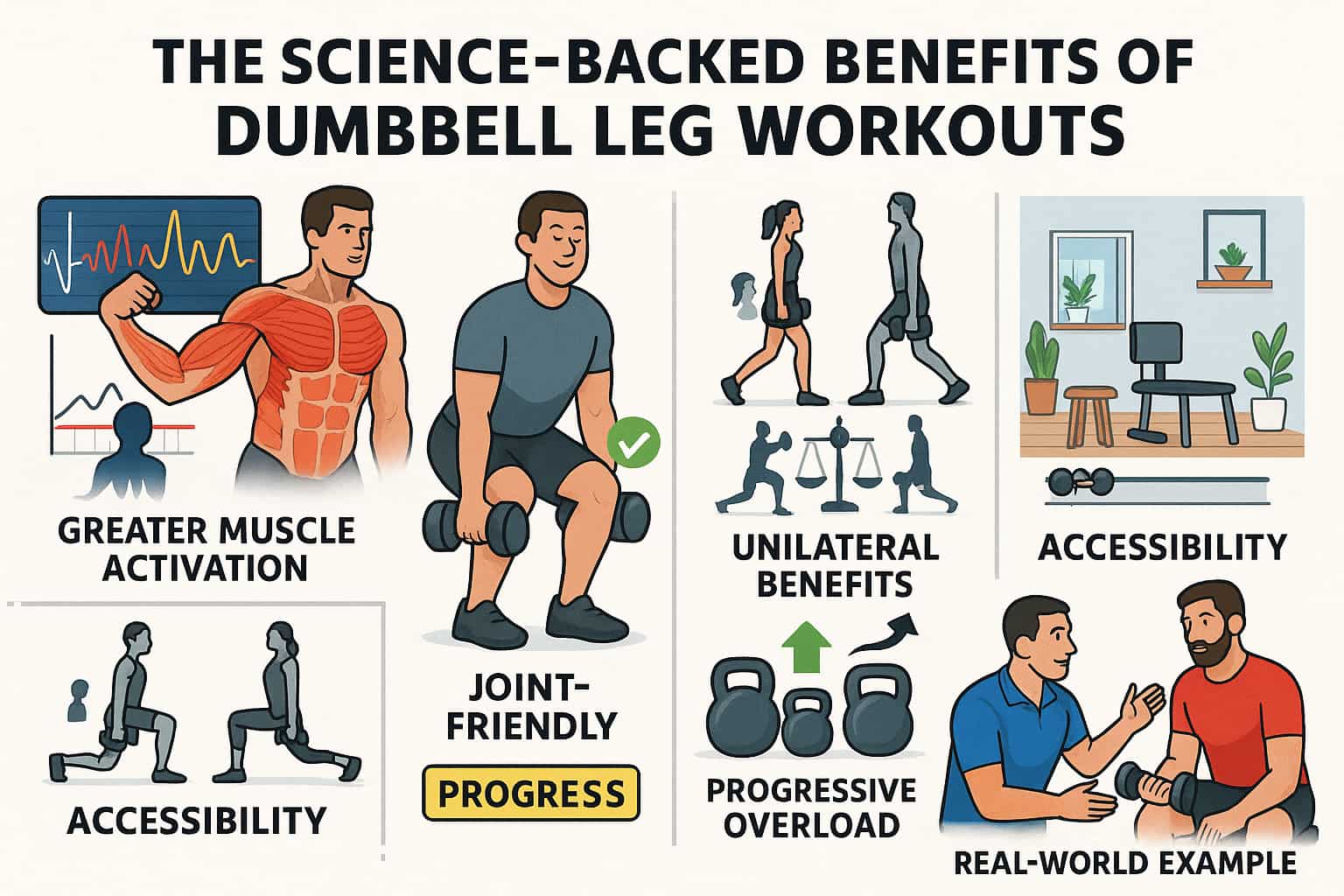 15 Best Dumbbell Leg Exercises Backed by Science and Trainers
