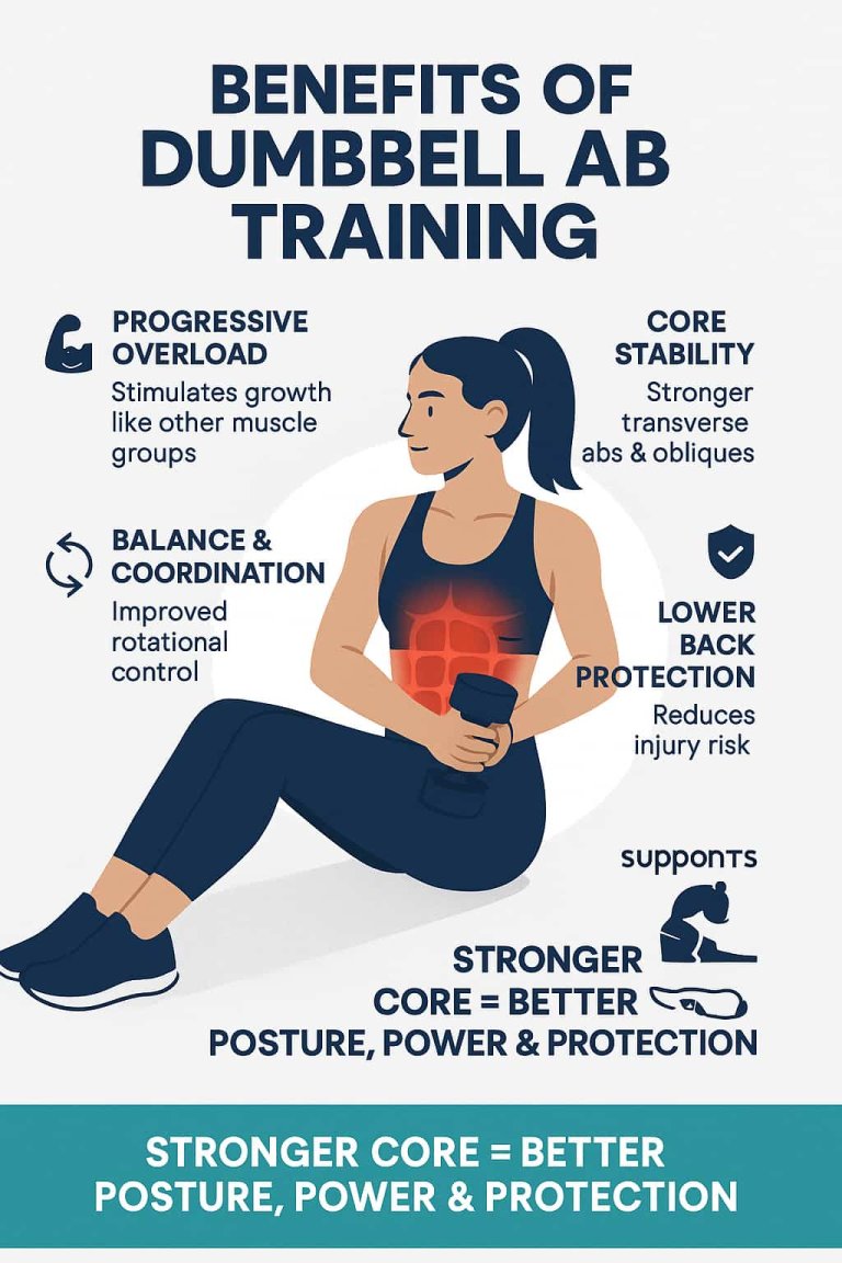 17 Best Dumbbell Abs Exercises for a Stronger, Defined Core