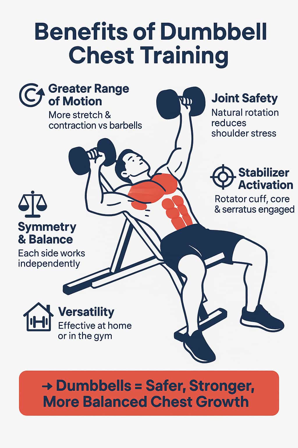 16 Best Dumbbell Chest Exercises for a Bigger, Stronger Chest