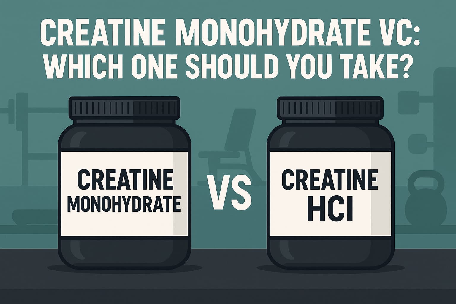 Creatine Monohydrate vs HCl: Which One Should You Take?