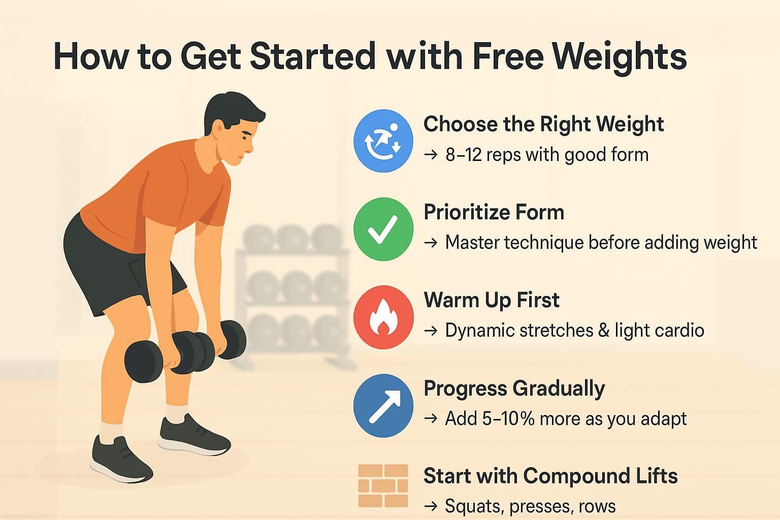17 Best Free Weight Exercises to Build Strength Anywhere