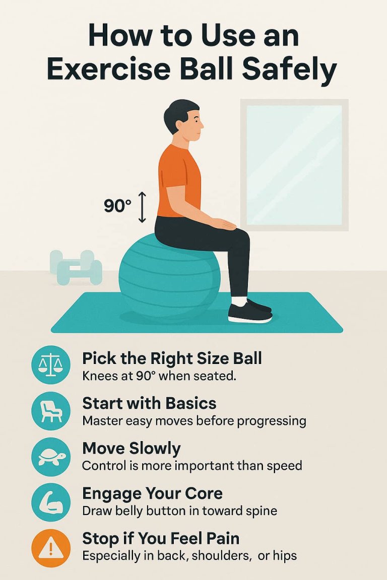 Exercise Ball Workouts: 12 Proven Moves for a Strong Core
