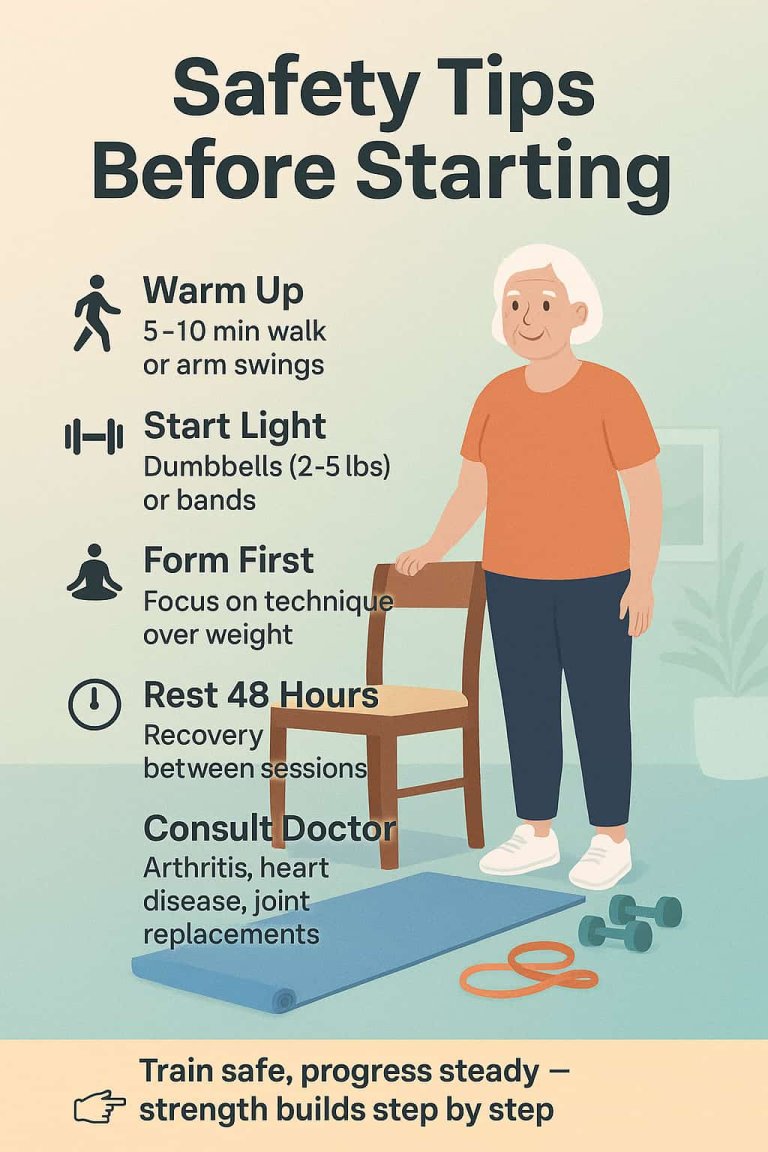 12 Best Weight Lifting for Seniors to Build Strength After 60