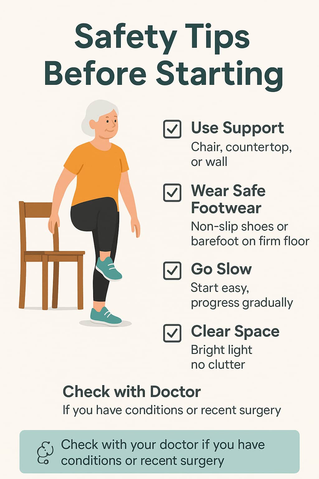 10 Best Balance Exercises for Seniors to Prevent Falls