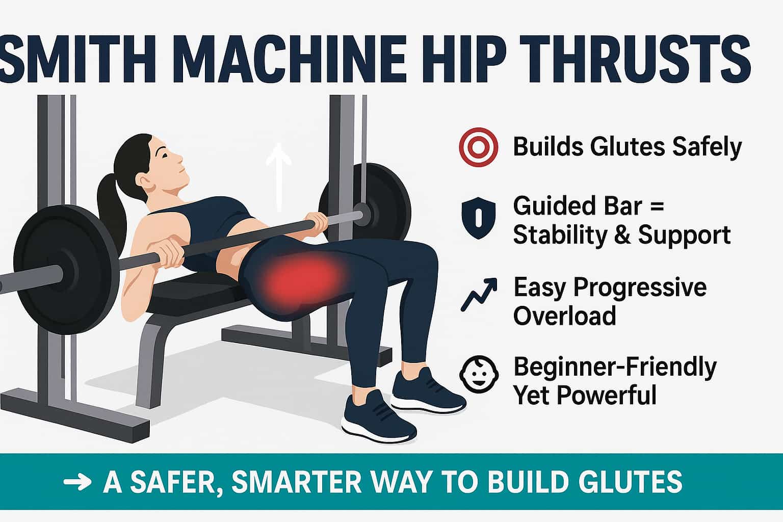 Smith Machine Hip Thrust: Build Stronger, Safer Glutes