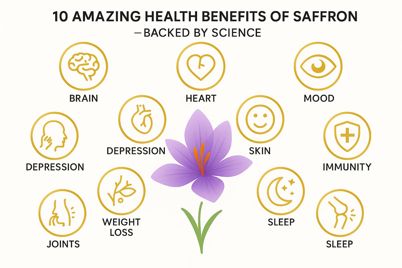 10 Amazing Health Benefits of Saffron — Backed by Science