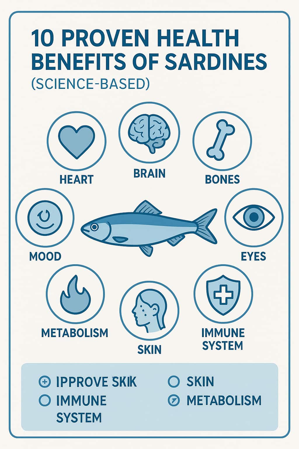 10 Proven Health Benefits of Sardines (Science-Based)