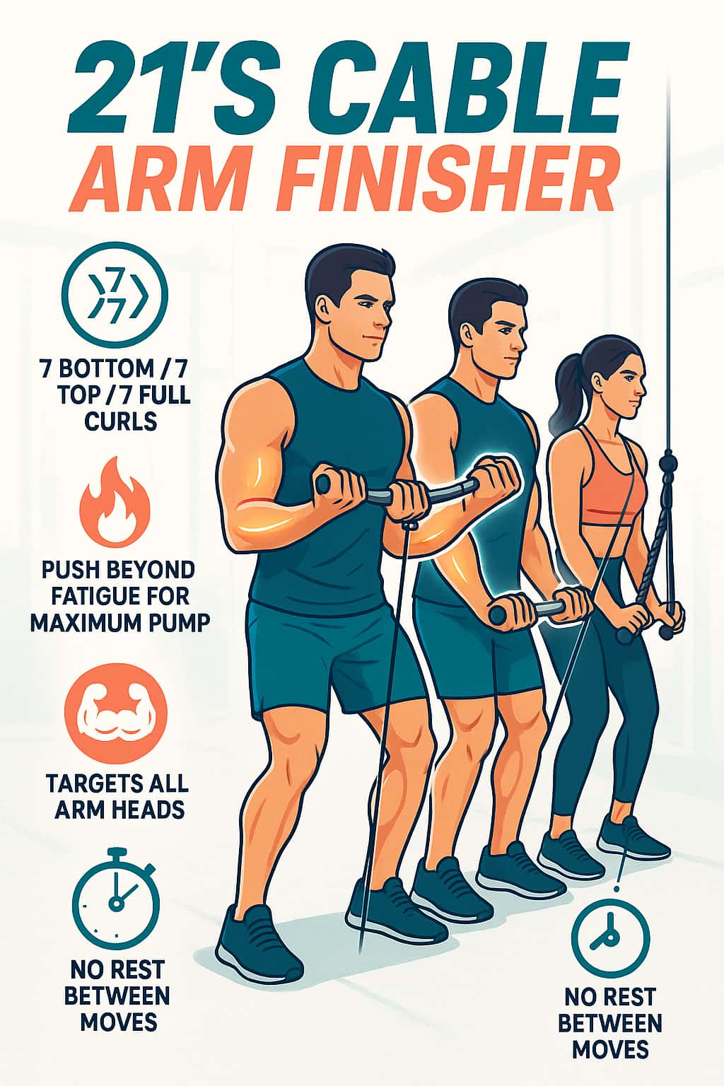 17 Best Cable Arm Exercises: Build Bigger Biceps & Triceps Fast