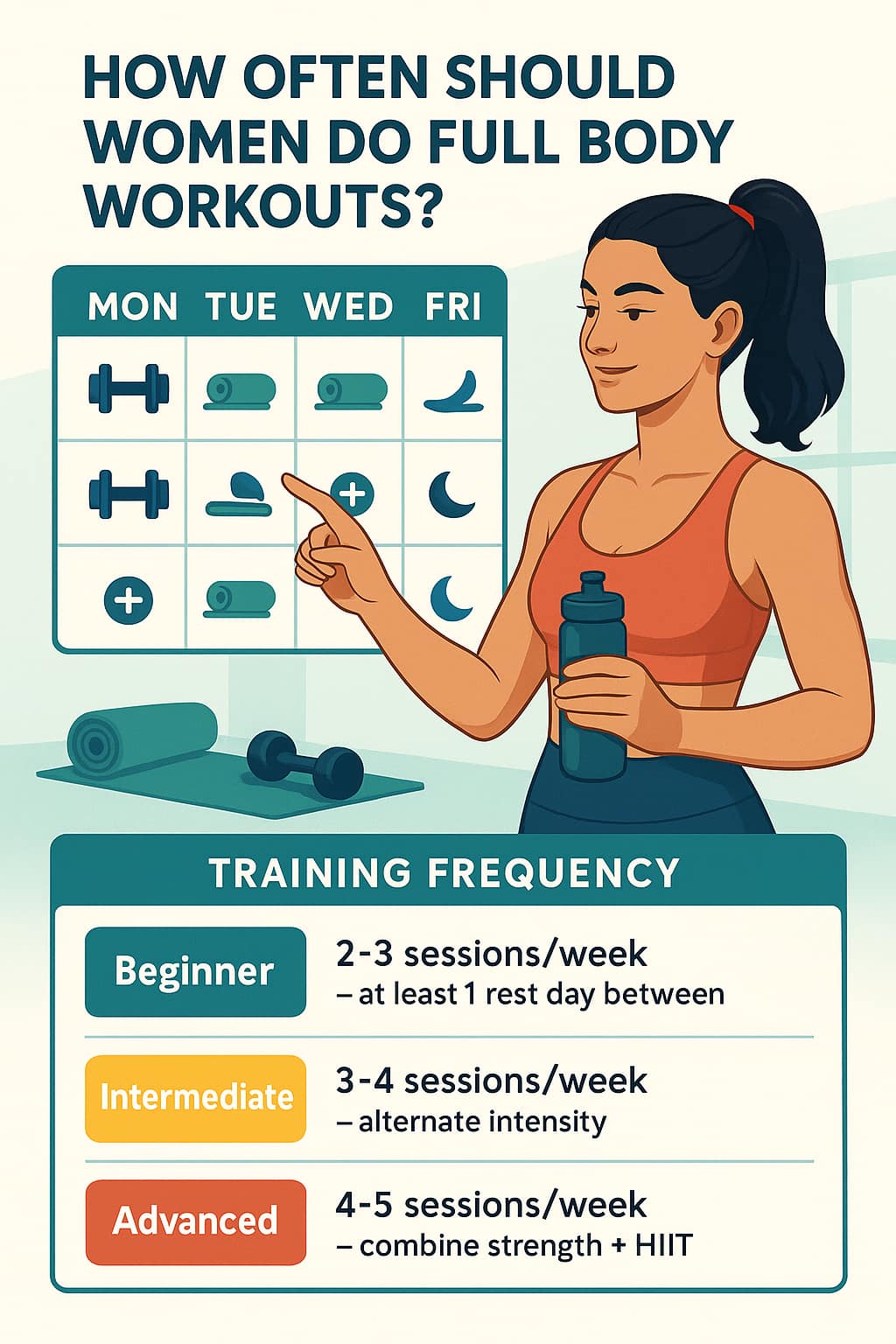 15 Best Full Body Workouts for Women: Burn Fat & Get Strong