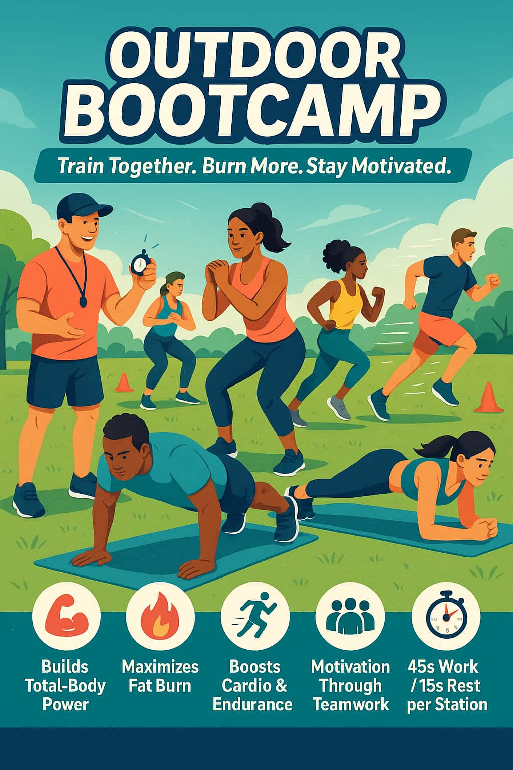 15 Best Outdoor Workouts to Burn Fat and Build Strength