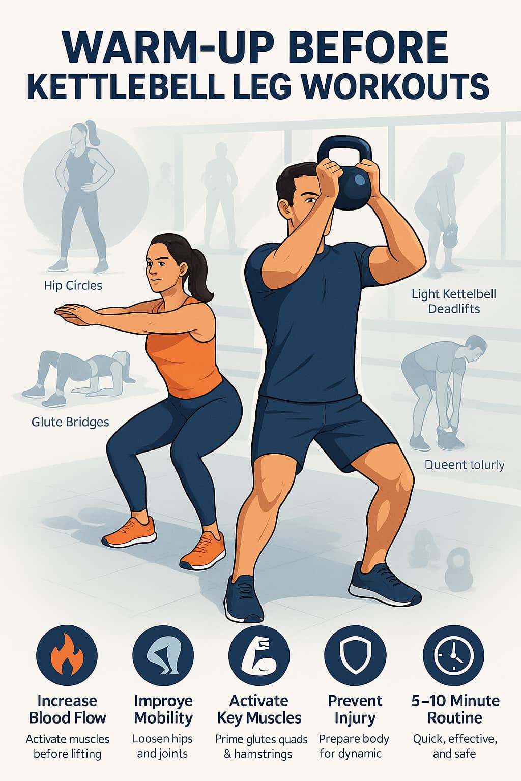 22 Best Kettlebell Leg Workouts to Build Strength and Power