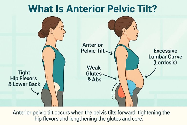 14 Best Anterior Pelvic Tilt Workouts to Fix Your Posture Fast