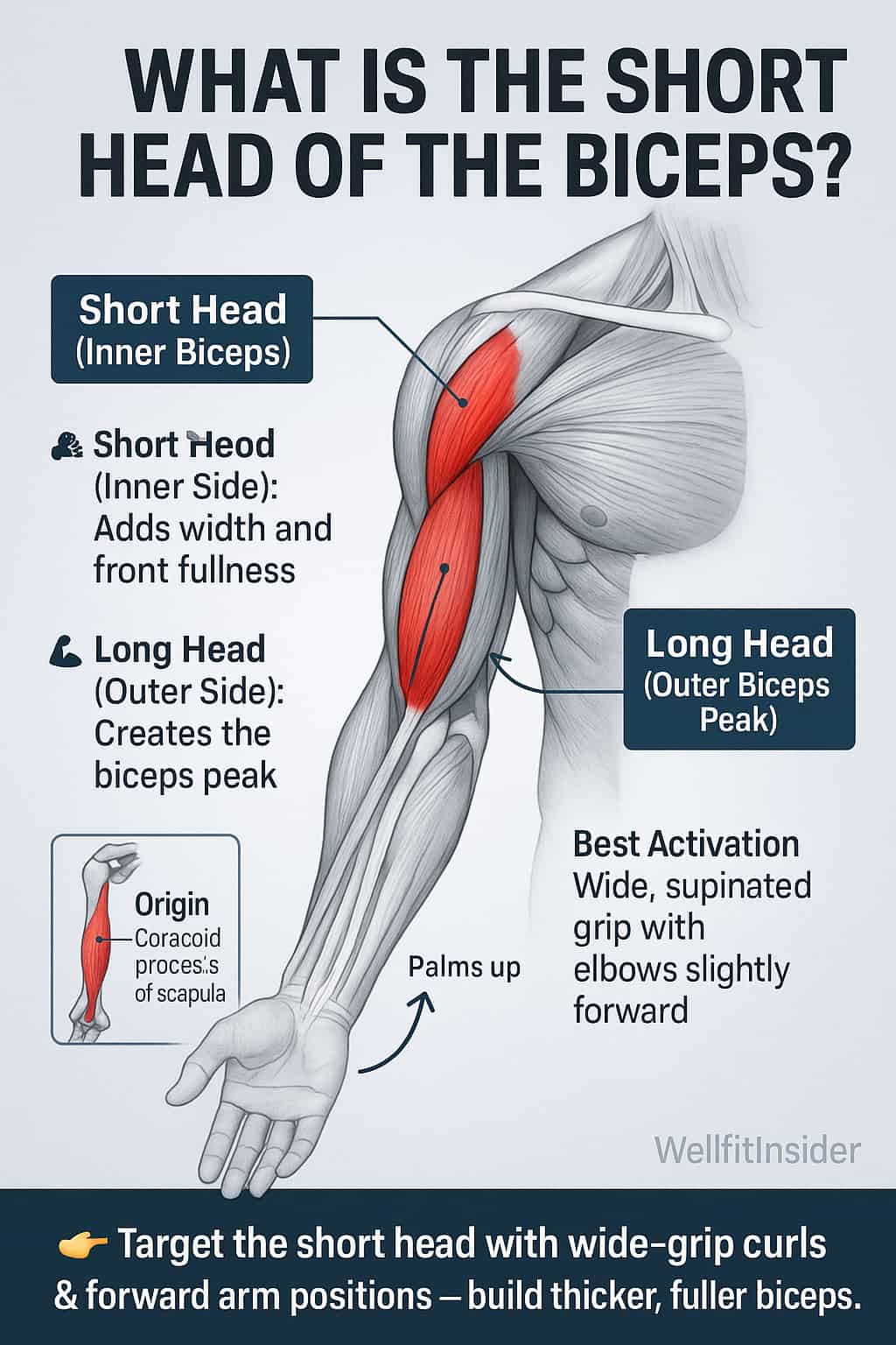 15 Best Short-Head Bicep Exercises to Build Bigger Arms