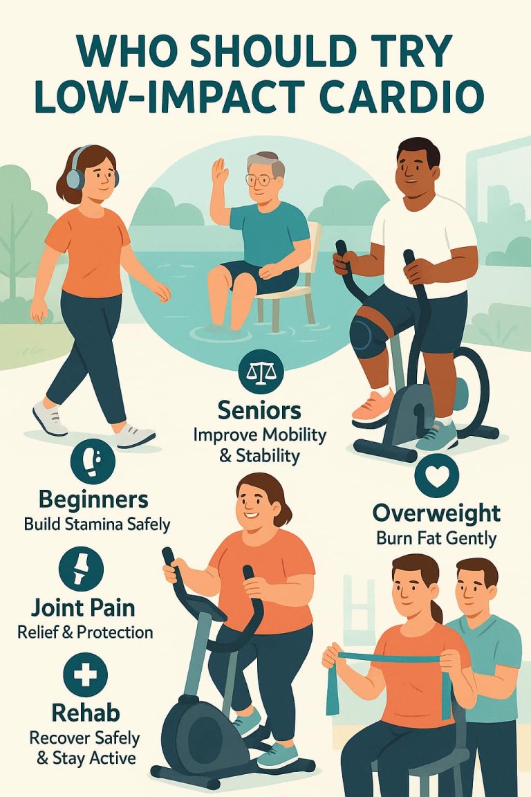 12 Best Low-Impact Cardio Workouts: Burn Fat & Protect Joints