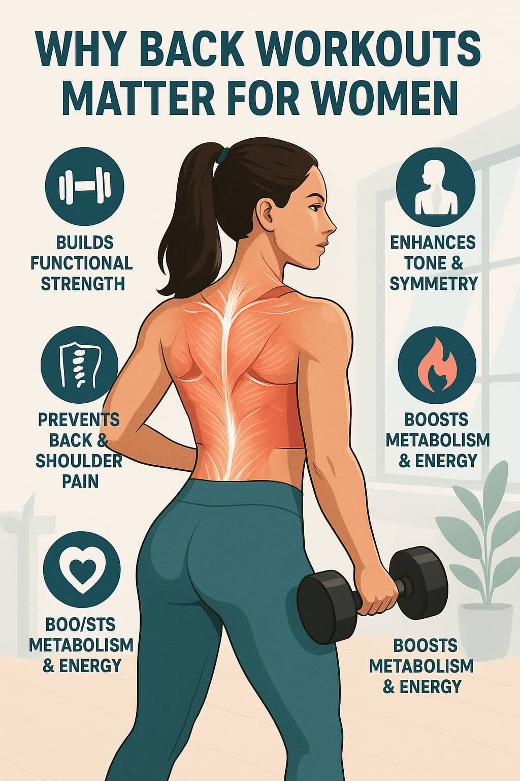 23 Best Back Workouts for Women to Build Strength & Posture