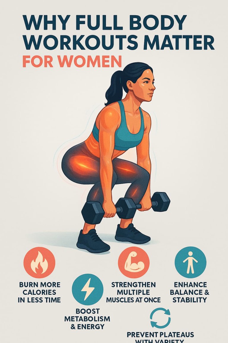 15 Best Full Body Workouts for Women: Burn Fat & Get Strong