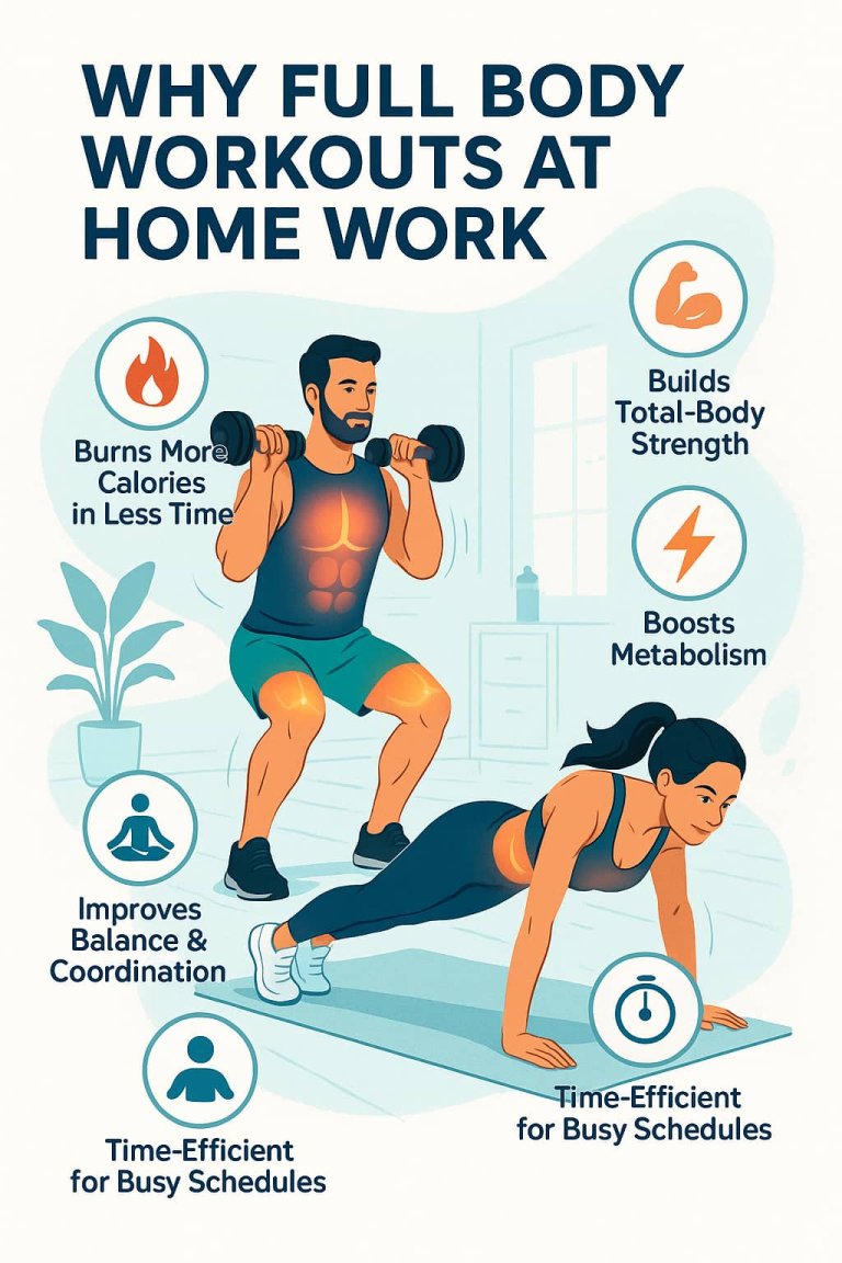15 Best Full Body Workouts at Home to Build Muscle & Burn Fat