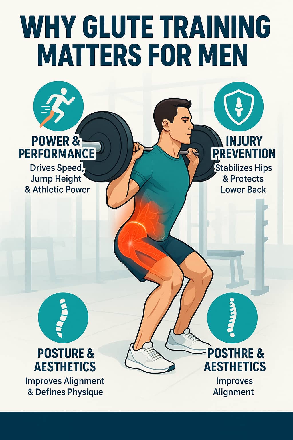 17 Best Glute Exercises for Men to Build Strength and Power