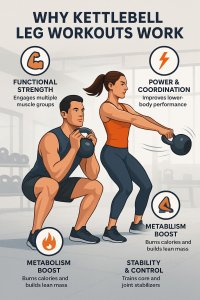 22 Best Kettlebell Leg Workouts to Build Strength and Power
