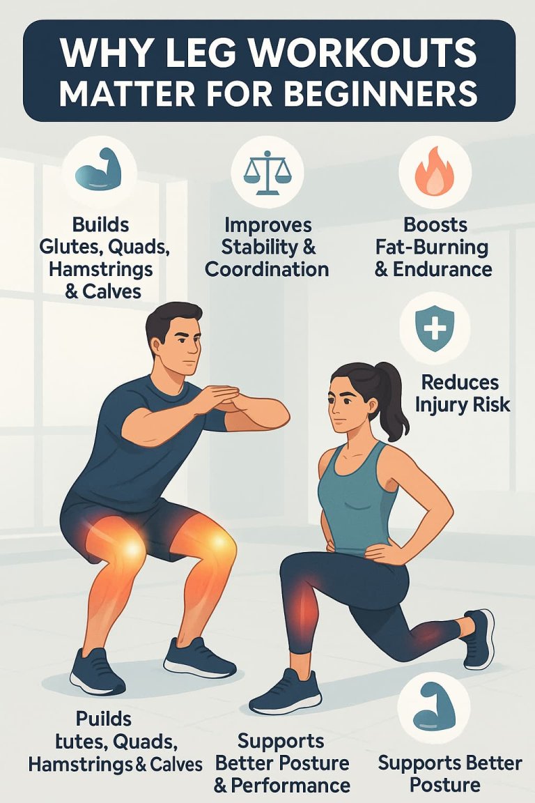 15 Best Leg Exercises for Beginners to Build Strength & Balance