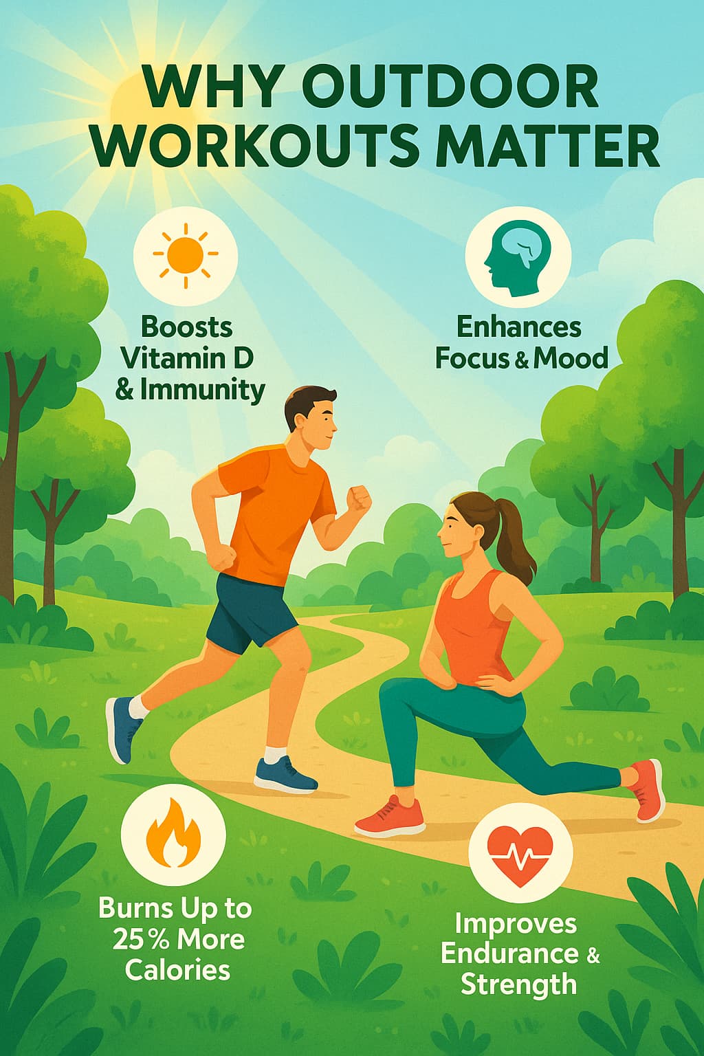 15 Best Outdoor Workouts to Burn Fat and Build Strength