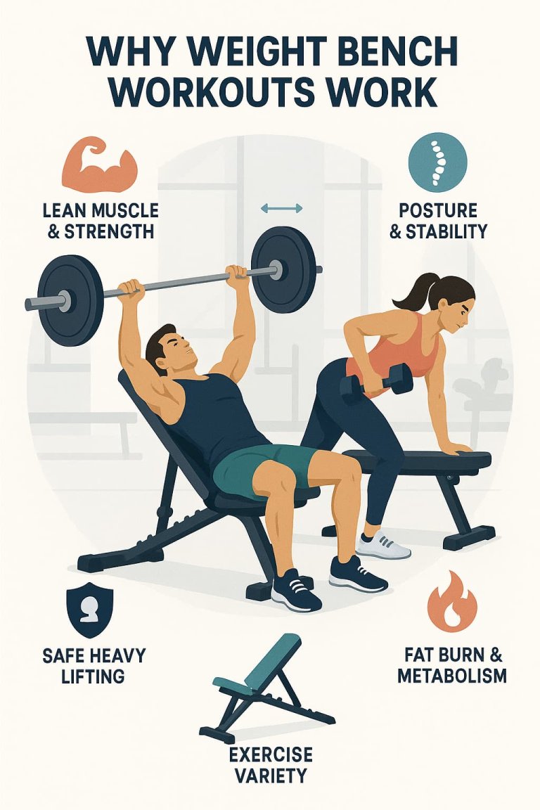 20 Best Weight Bench Workouts for Muscle Growth and Strength