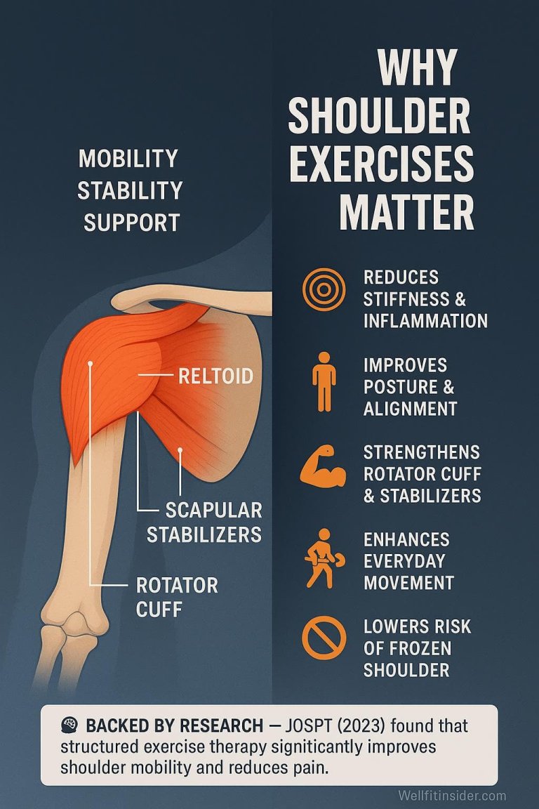 12 Best Shoulder Pain Exercises for Relief and Flexibility