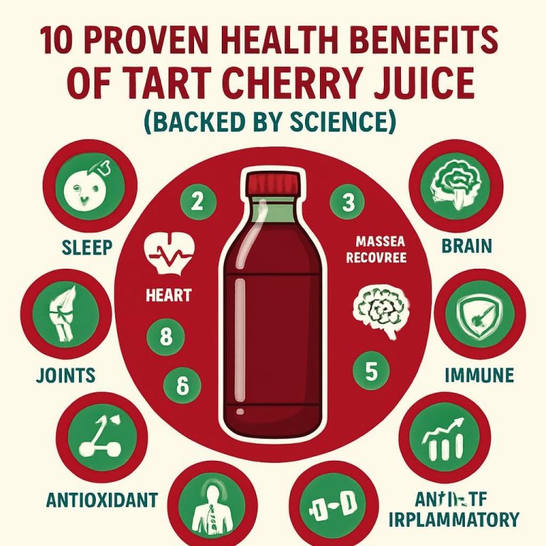 10 Proven Health Benefits of Tart Cherry Juice (Backed by Science)